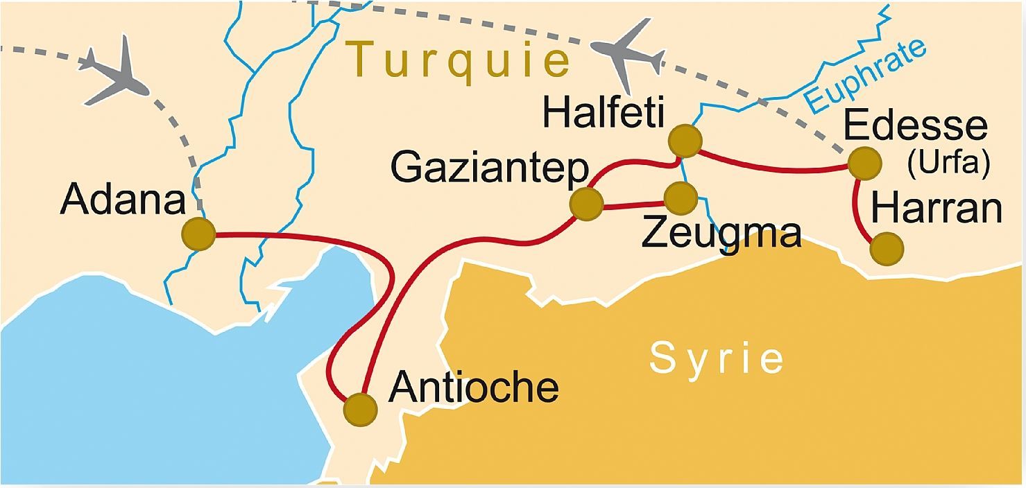 TR 52 Au Sud de la Turquie : d'Antioche à Edesse - Clio - Voyage Culturel