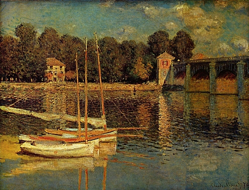 Claude Monet Le Pont d'Argenteuil